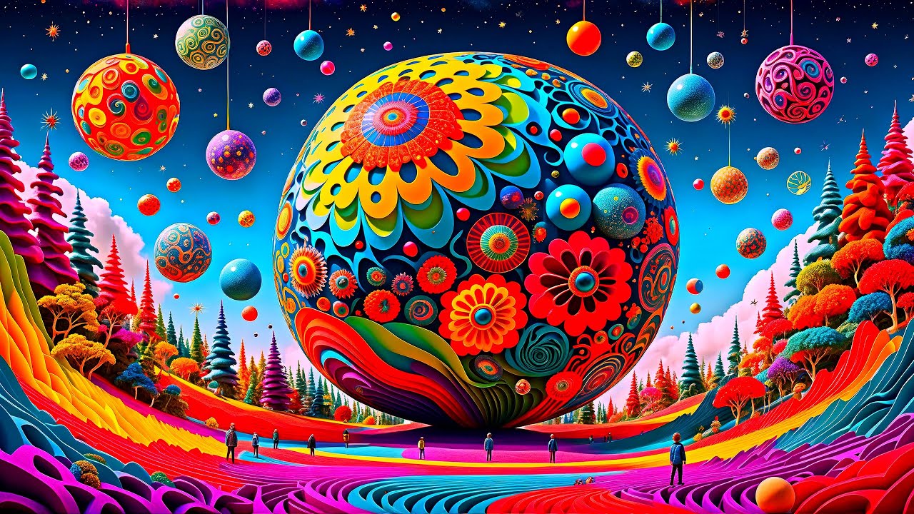 World of Colors - Copyright Free Colorful Background Video Screensaver ...