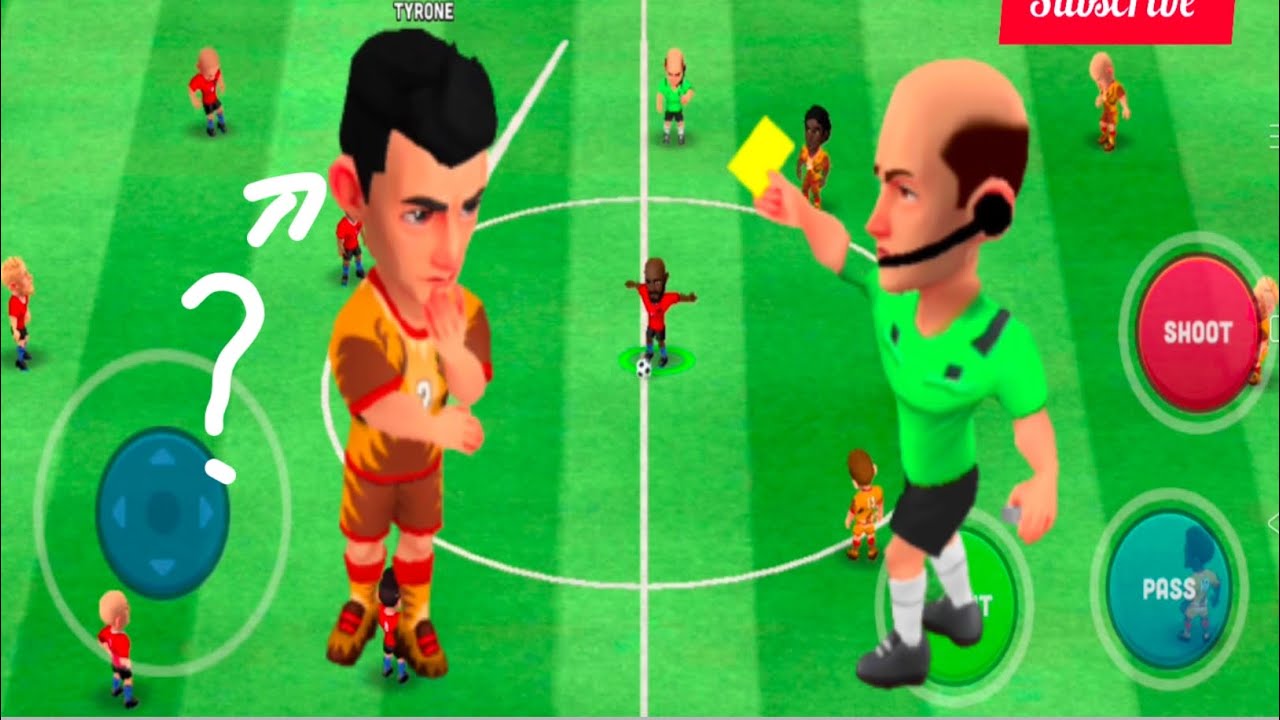 mini football match Android mobile game playing 2023 #09 - YouTube