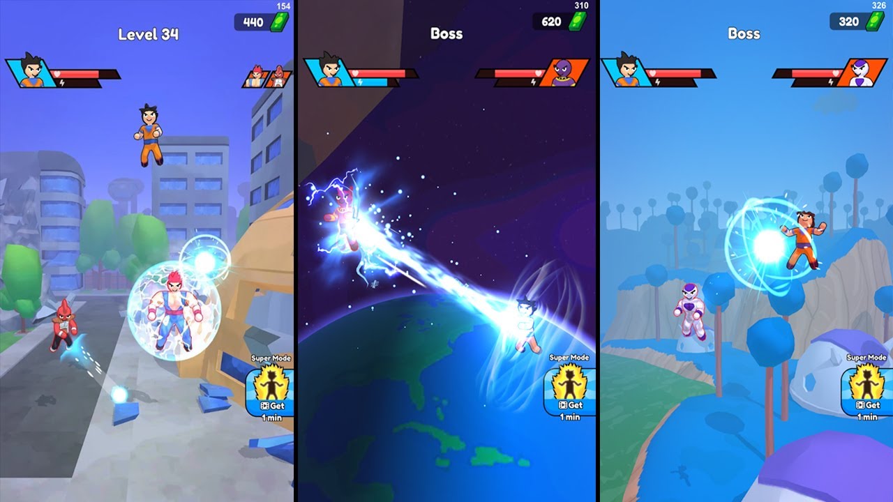 Energy Fight: Stickman Warrior Gameplay | Dragon Ball z Inspired Game ...