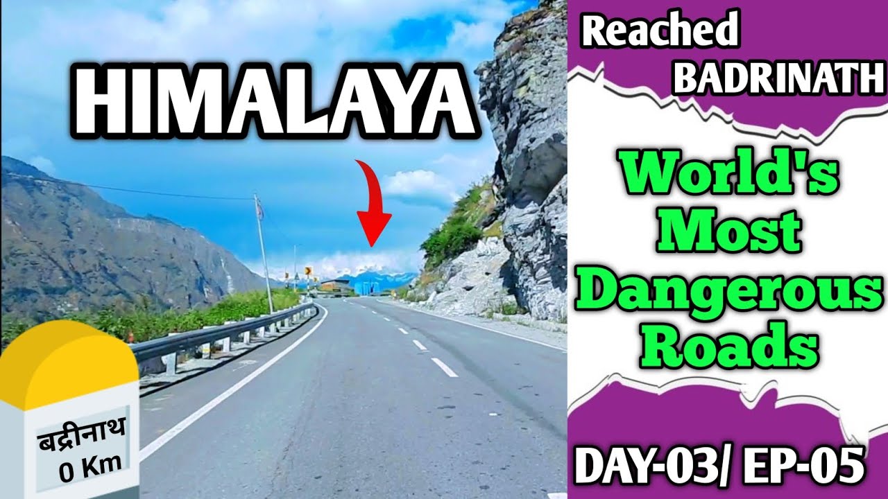 bahut khatarnak rasta hai ye to | Rajasthan to Badrinath road trip Day ...