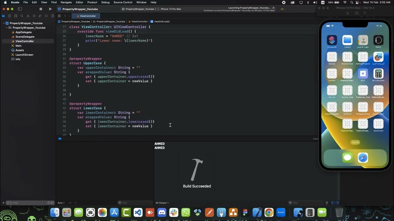 Custom Property Wrapper in swift ( Arabic ) - YouTube