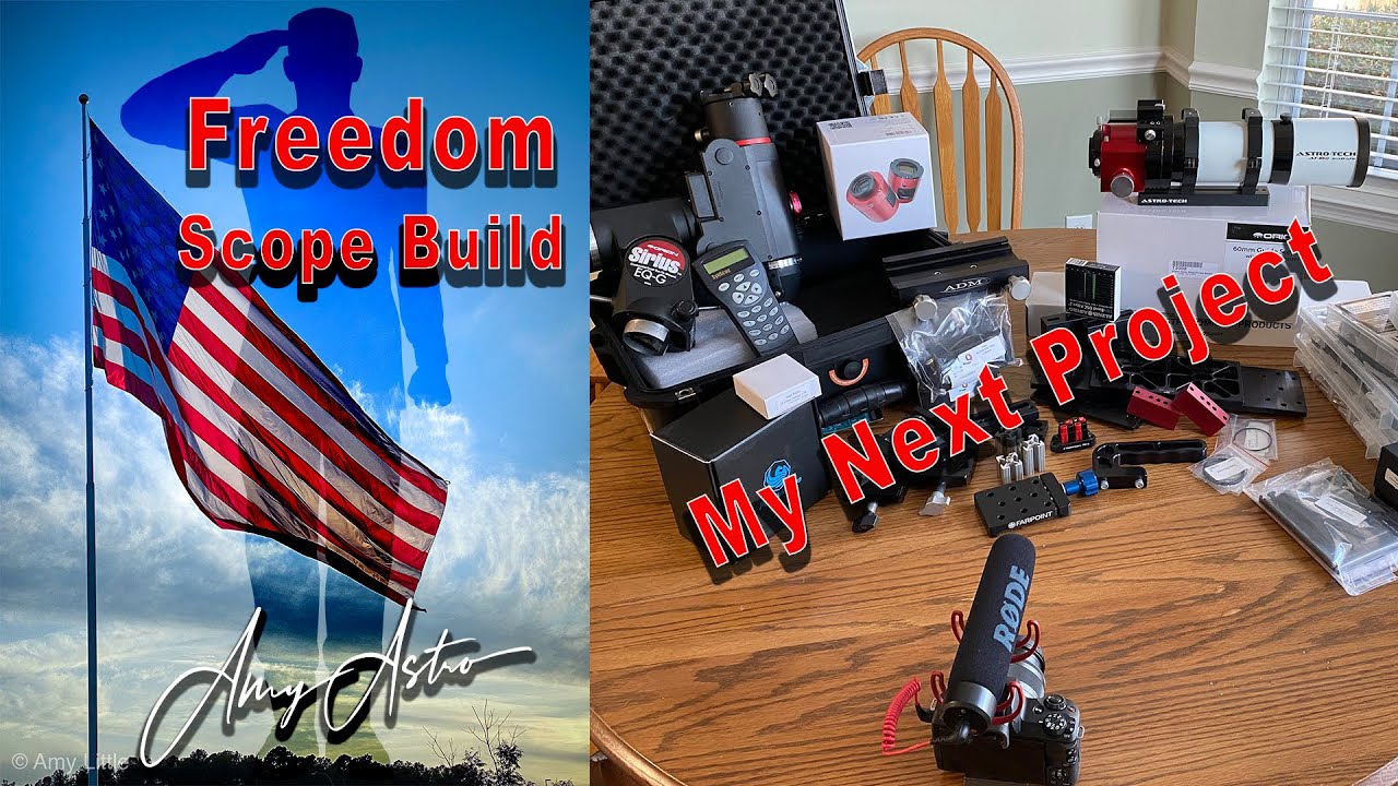 Wide Field Telescope Project - Freedom Scope - YouTube