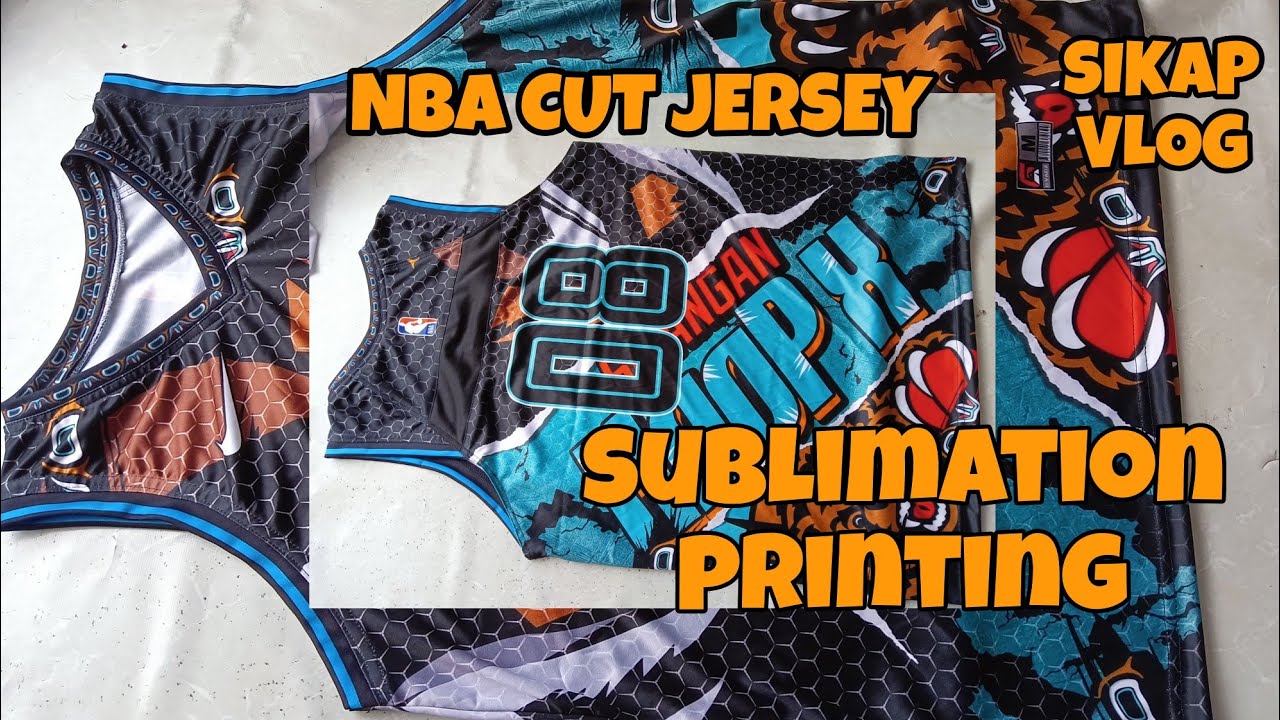NBA CUT JERSEY SUBLIMATION STYLE #jersey #sublimationprinting - YouTube
