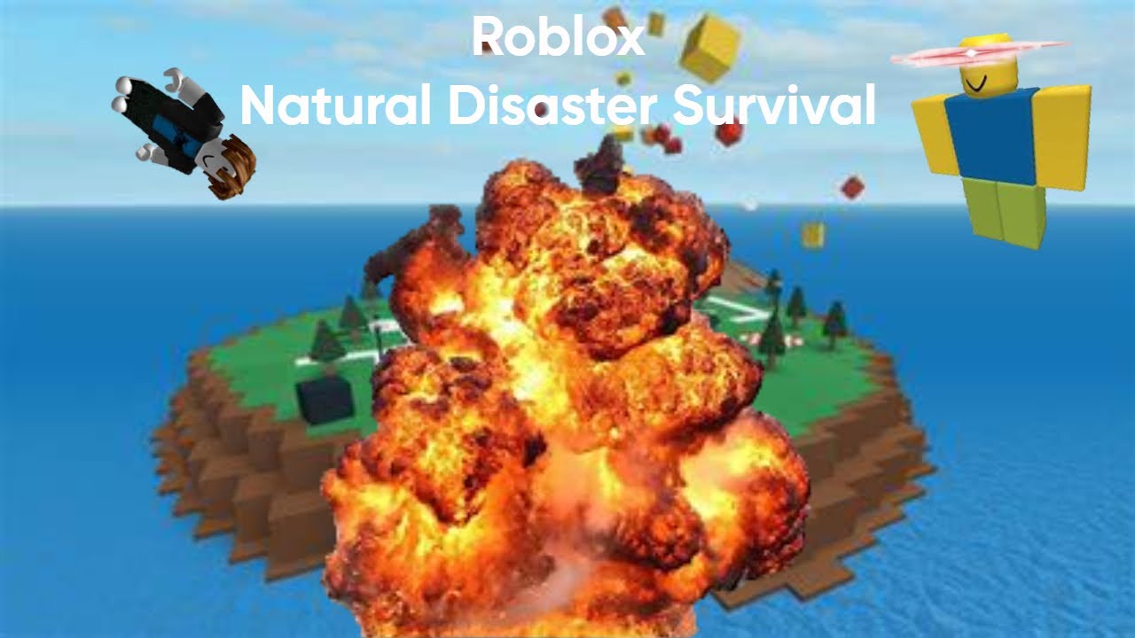The Roblox Natural Disaster Survival Experience - YouTube
