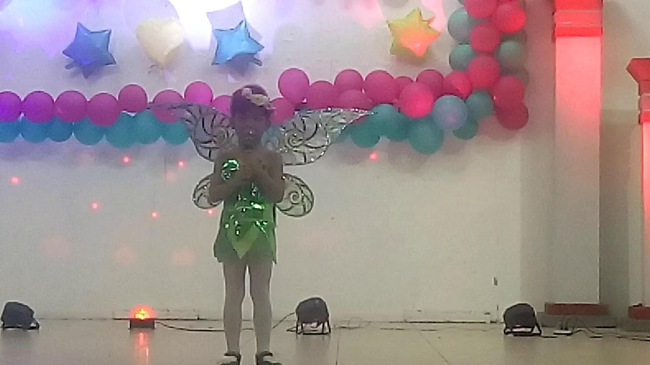 Dada as Tinkerbell Poem Recital - YouTube