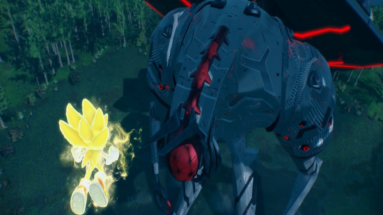 Sonic Frontiers - Supreme Titan Boss Fight, Ouranos Island (Hard ...