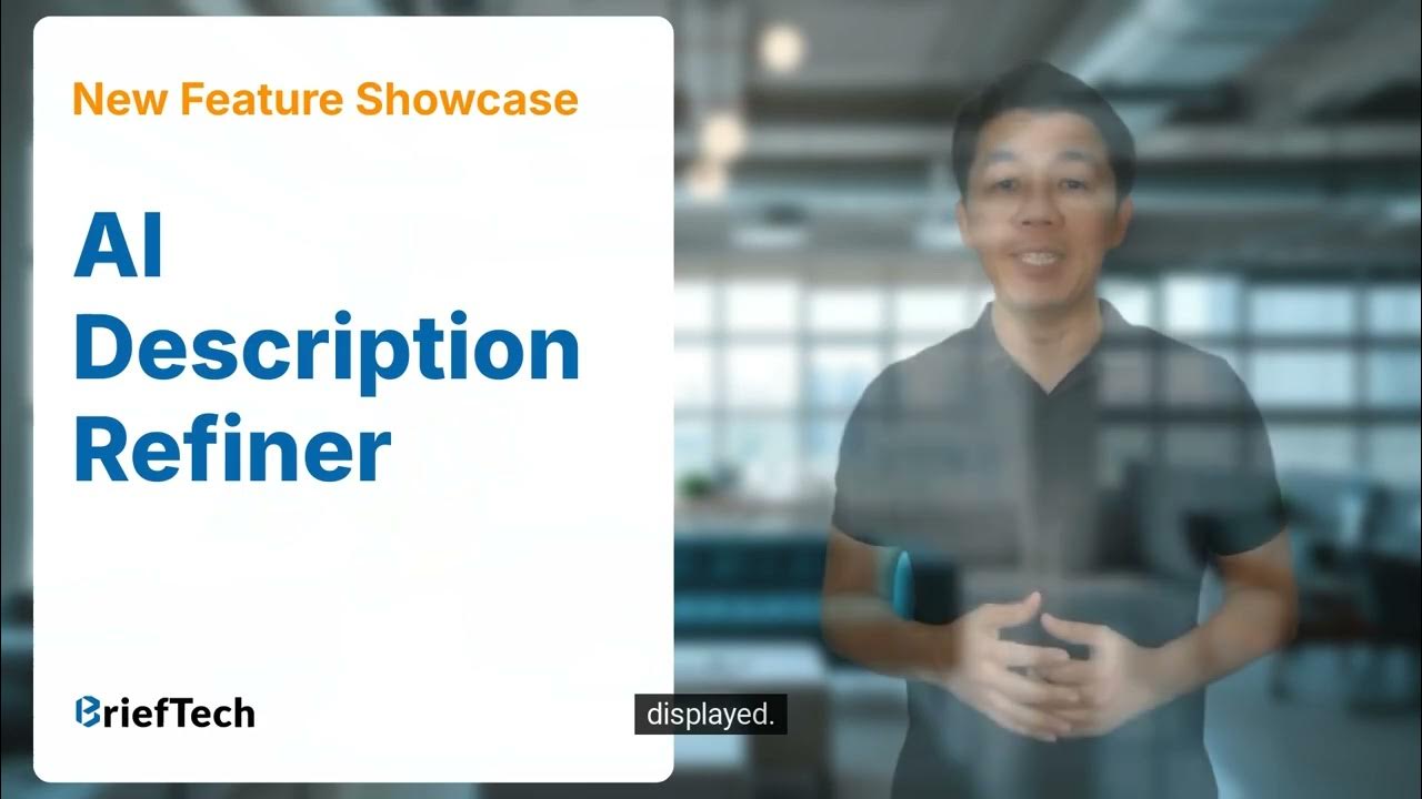 Feature Showcase - AI Description Refiner - YouTube