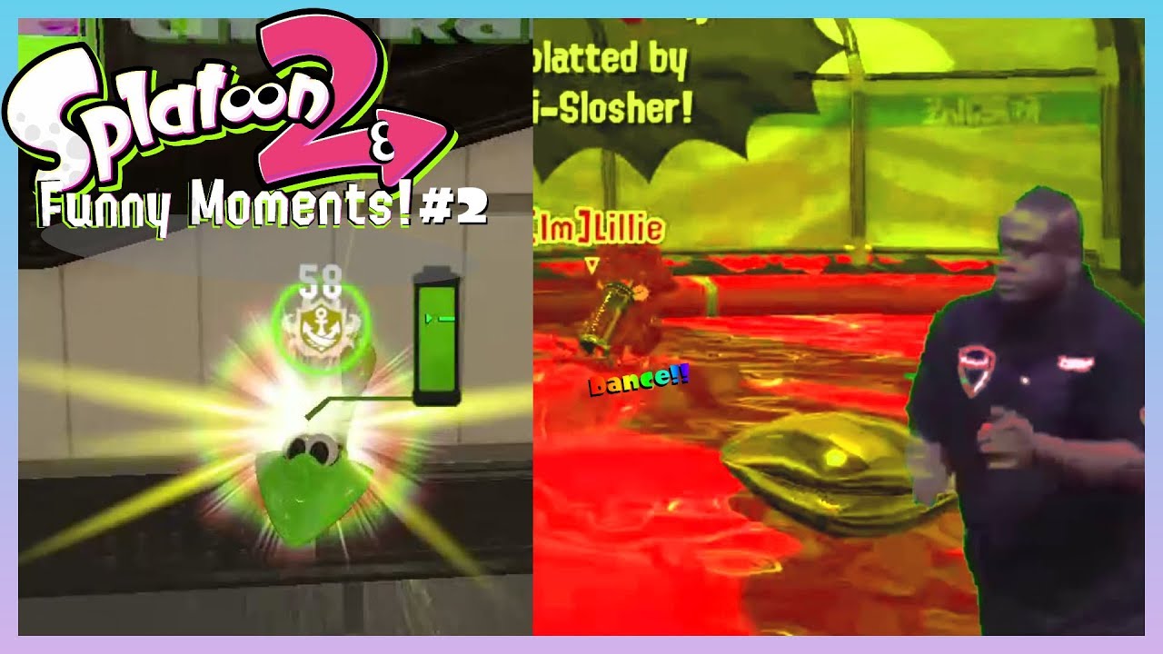(Splatoon 2) Dance!! Funny Moments #2 - YouTube