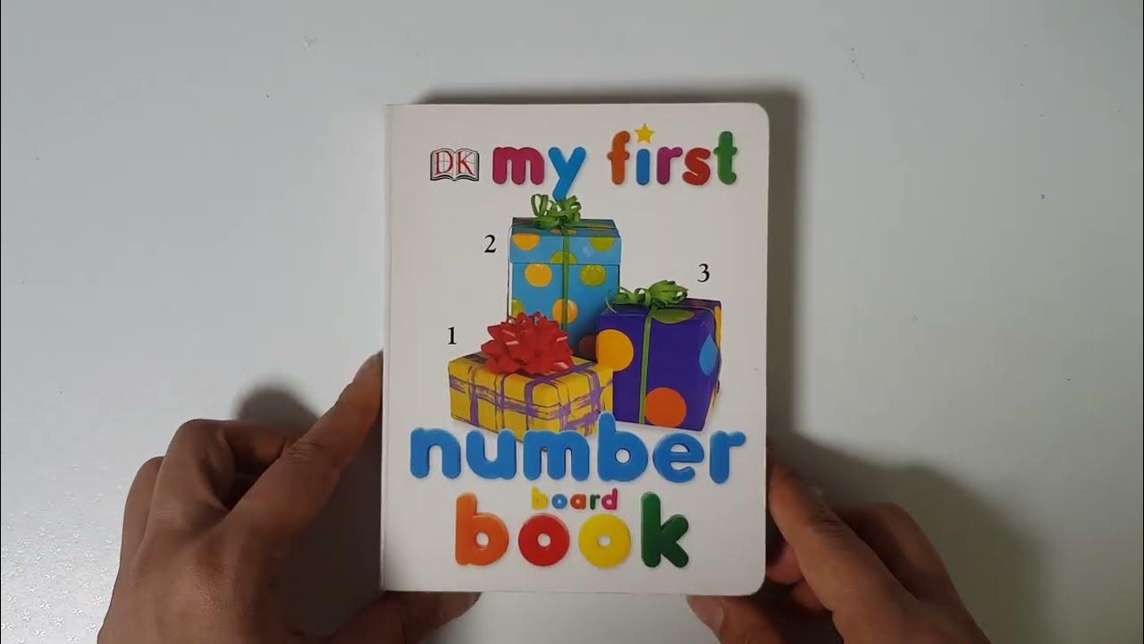 baby & kids Book(DK Board Book_my first number book) - YouTube