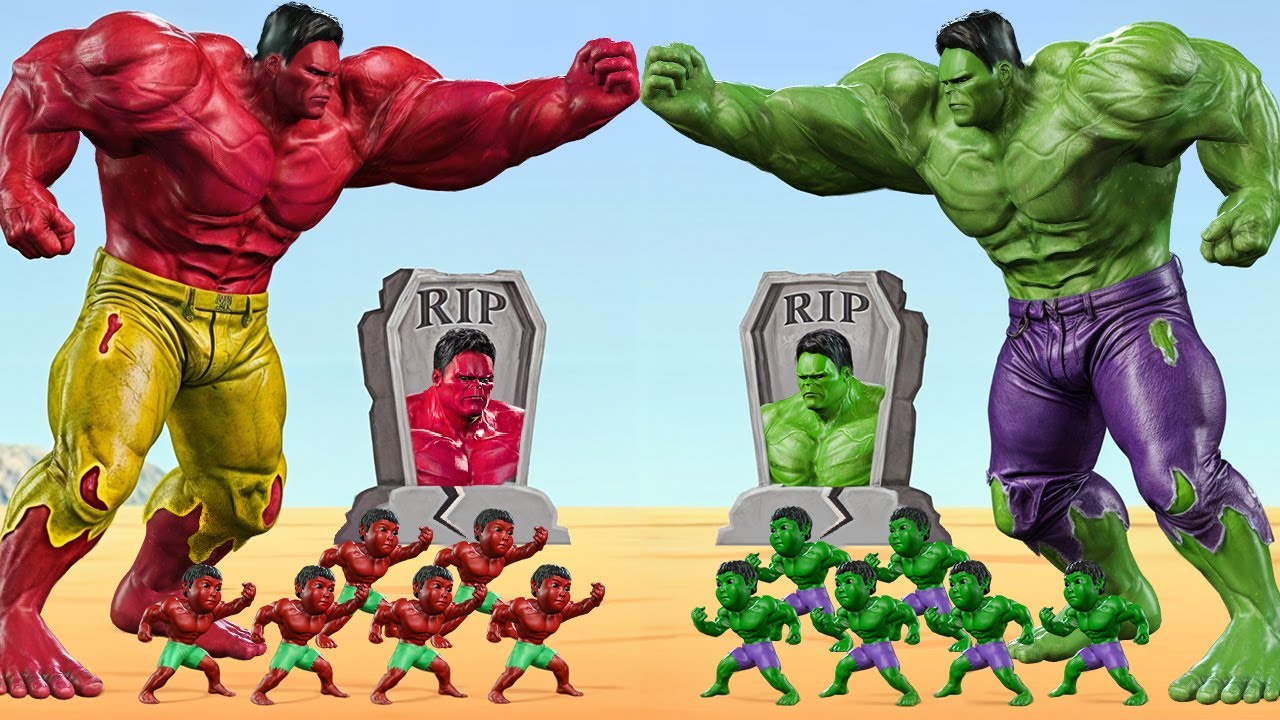 Recuse Team HULK Family Vs Evolution of HULK: Returning from the Dead ...