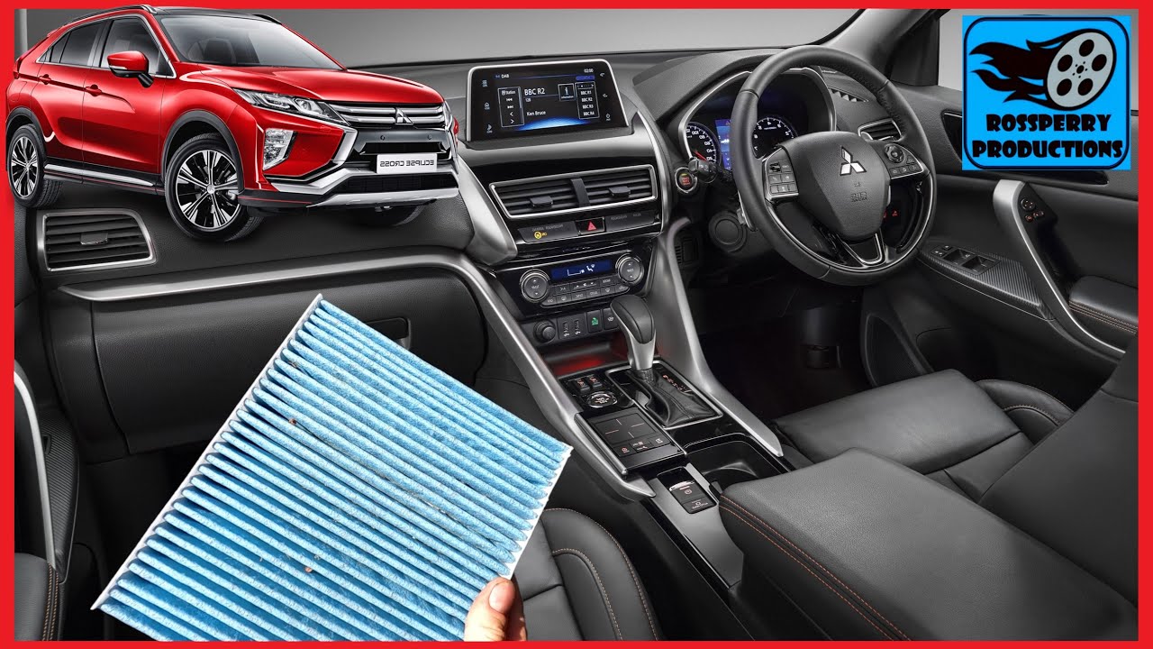 How to Replace a Mitsubishi Eclipse Cross Air Conditioning (AC) Pollen ...