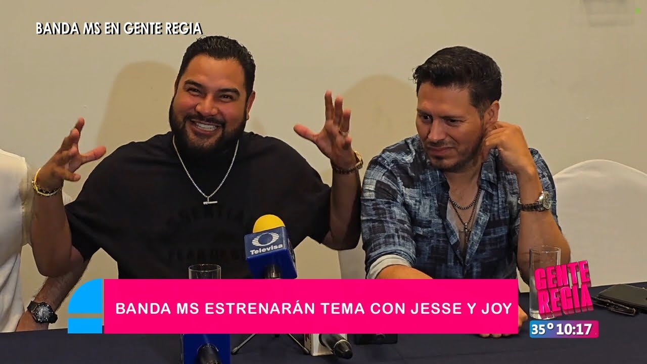 Banda MS estrenarán tema con Jesse and Joy | Gente Regia - YouTube
