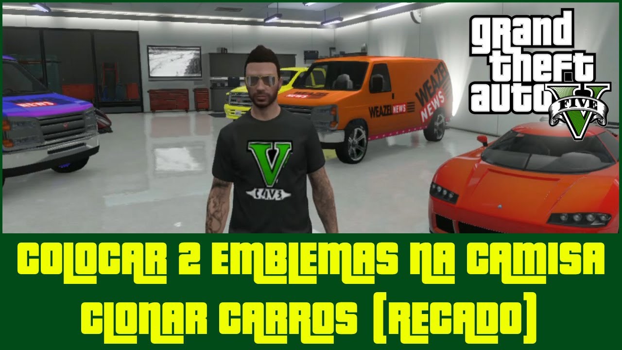 Emblema Da Tripulacao Do Gta Online No Carro