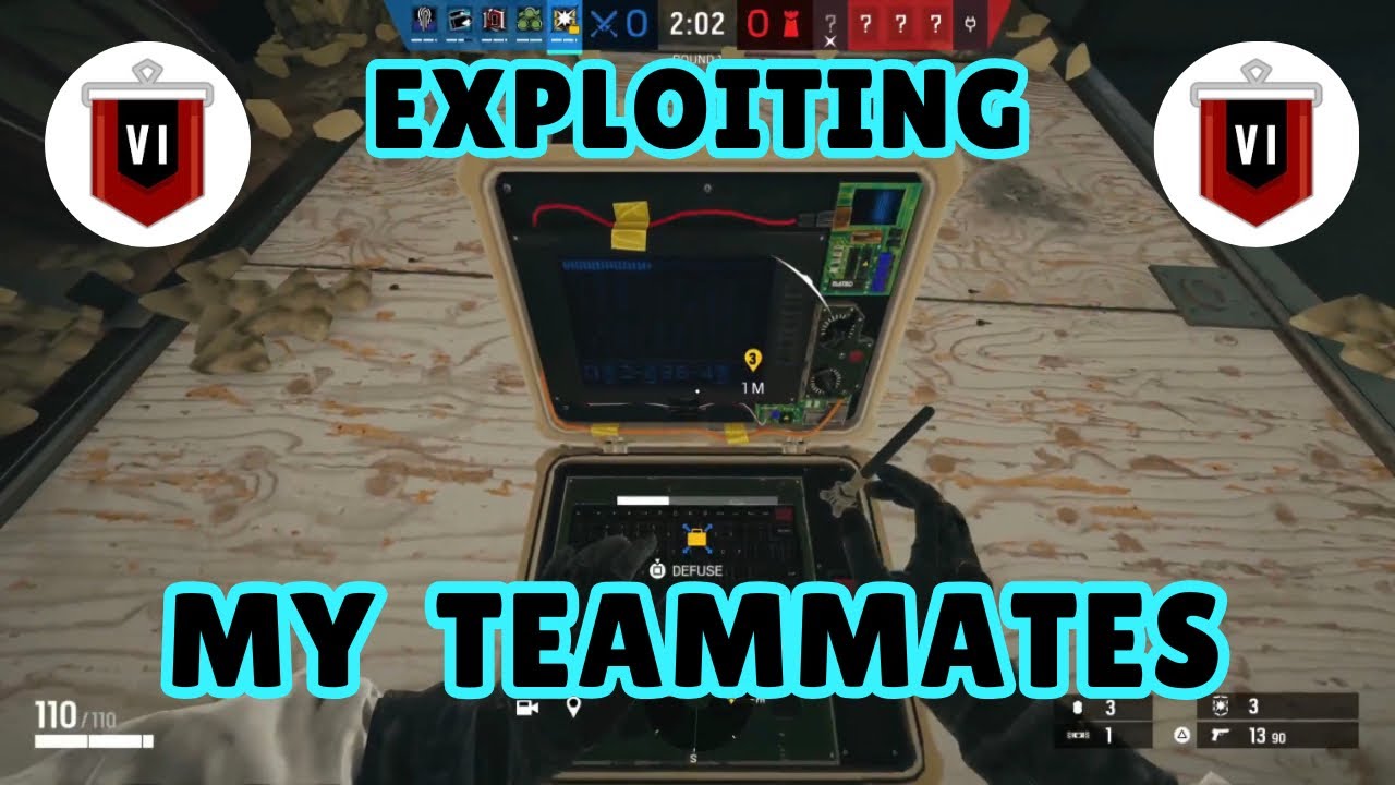 Exploiting my Teammates | R6 Trolling Episode 66 - YouTube