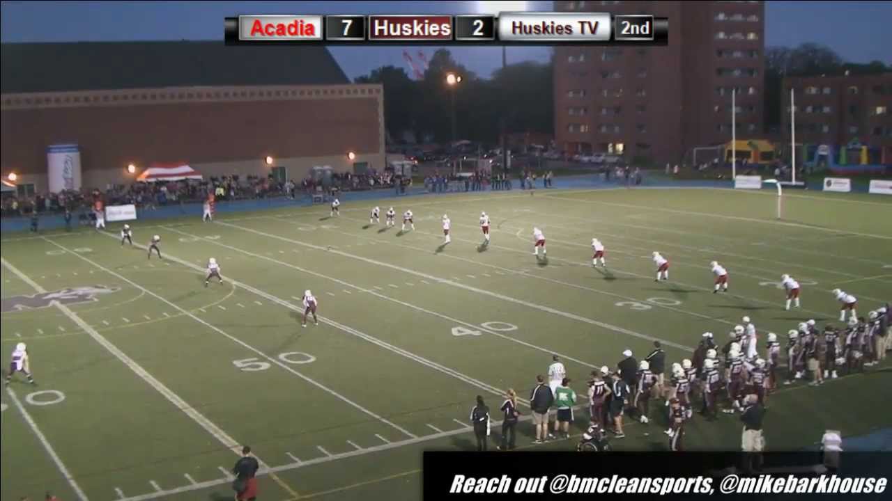 AUS Football: Acadia vs Saint Mary's. September 6/13 - YouTube
