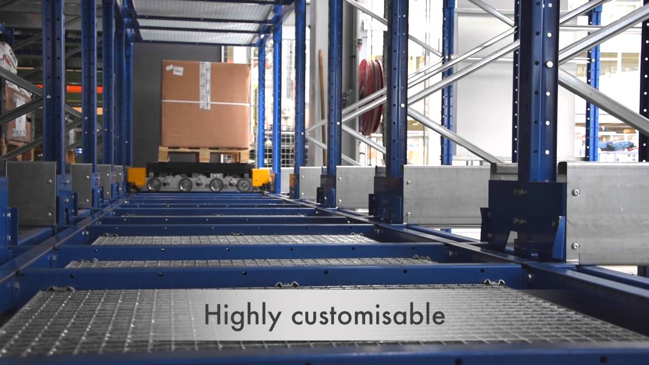 iCube - Automatic Pallet Handling System - YouTube