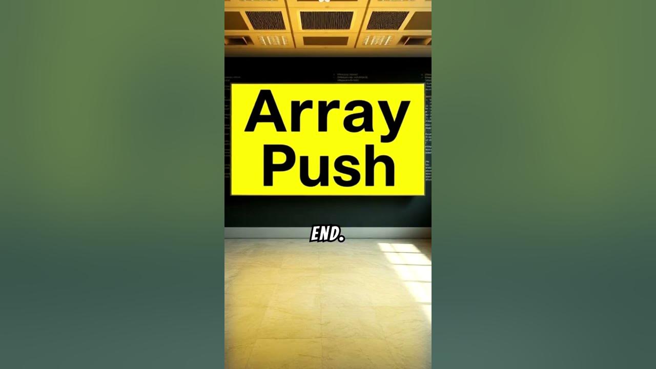 🚀 **Mastering JavaScript Arrays: The Complete Guide 2024!** 🌟 - YouTube