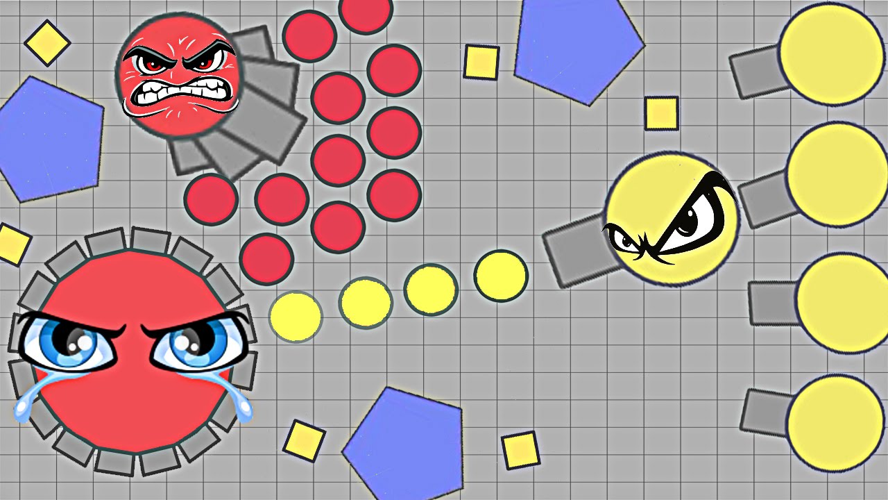 Diep.io | Penta shot VS Arena Closer \ Mothership mode - YouTube