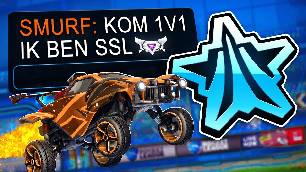 Ik vond een SMURF in Rocket League en daagde hem uit voor een 1v1 ...