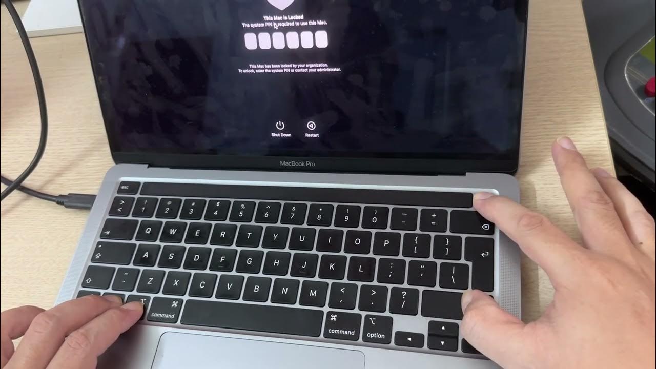 unlock MDM lock passcode 6 digit by apple configurator macbook intel ...