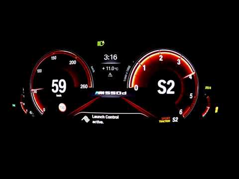2018 BMW M550d xDrive 0-100 km/h Acceleration Run | BMW Vlog