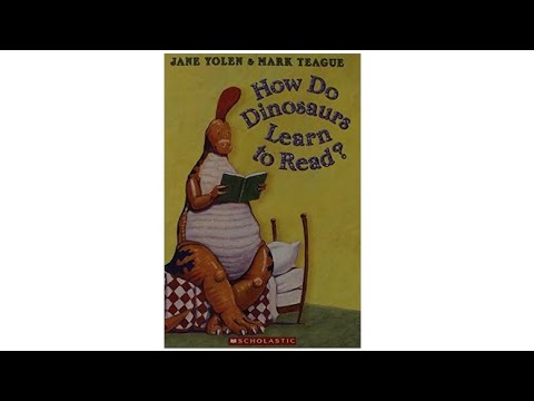 How Do Dinosaurs Learn to Read? | Children's Read Aloud Book - YouTube