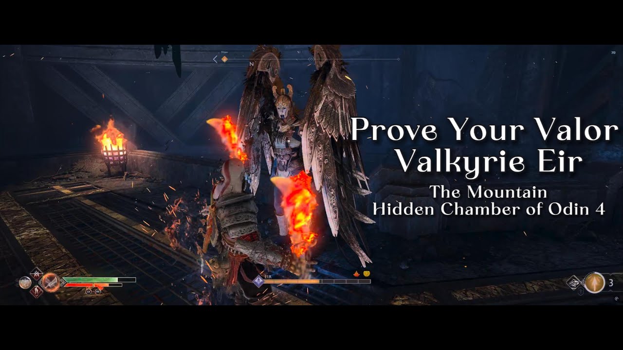 God of War - Prove Your Valor Valkyrie Eir - Hidden Chamber of Odin 4 ...