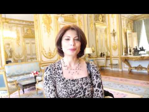 PARİS TÜRK SANAT MÜZİĞİ KOROSU ELYSEE SARAYI'NI GEZDİ