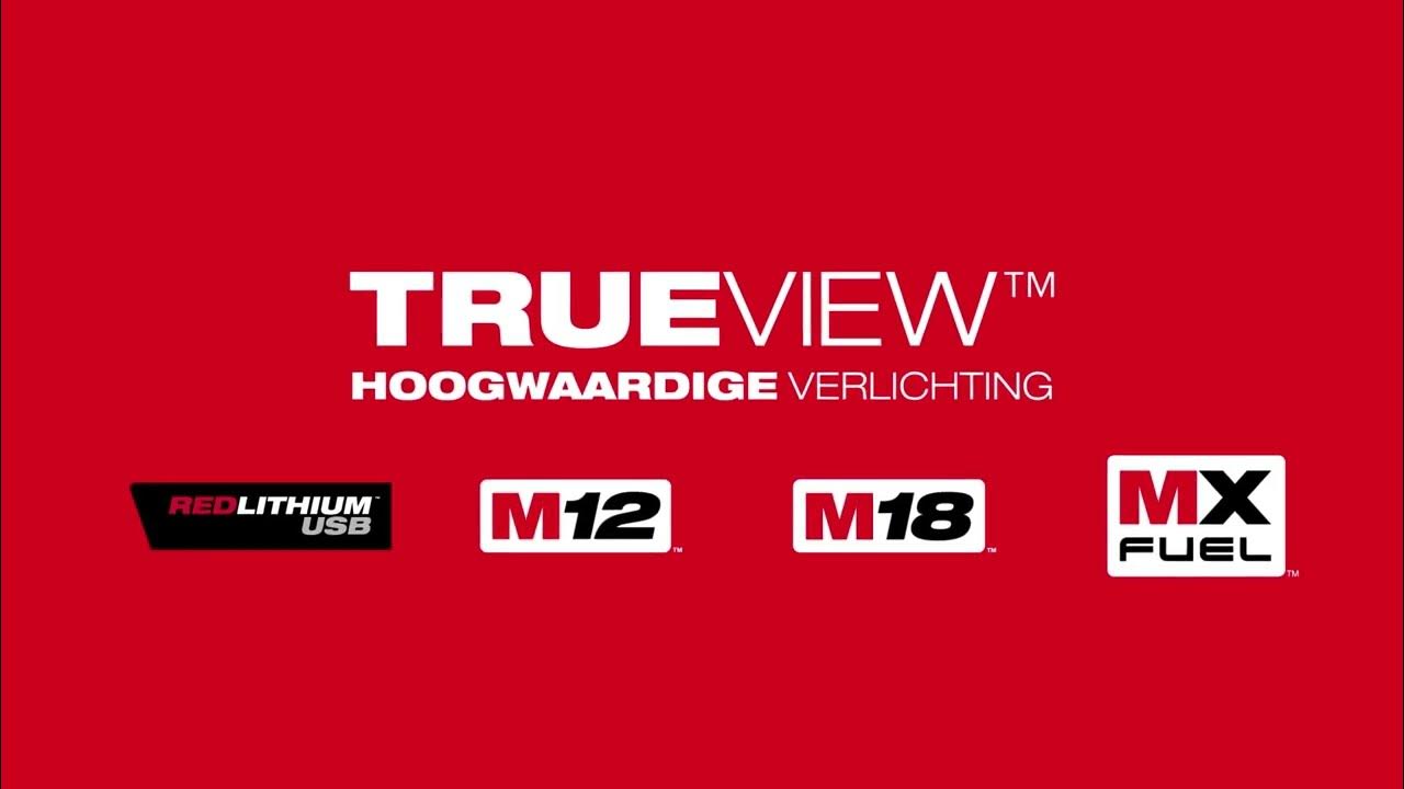 Milwaukee Trueview™ Verlichting - YouTube