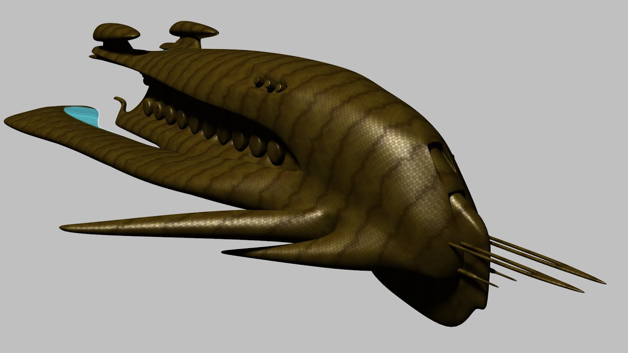 Drakh mothership (Babylon 5: ACTA, Crusade) - YouTube