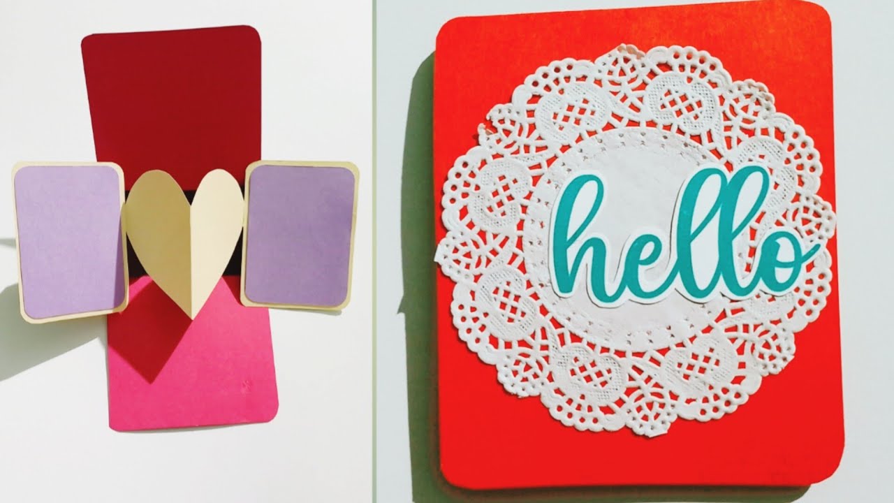Easy DIY CARD MAKING IDEA || HANDMADE CARD MAKING IDEA || - YouTube