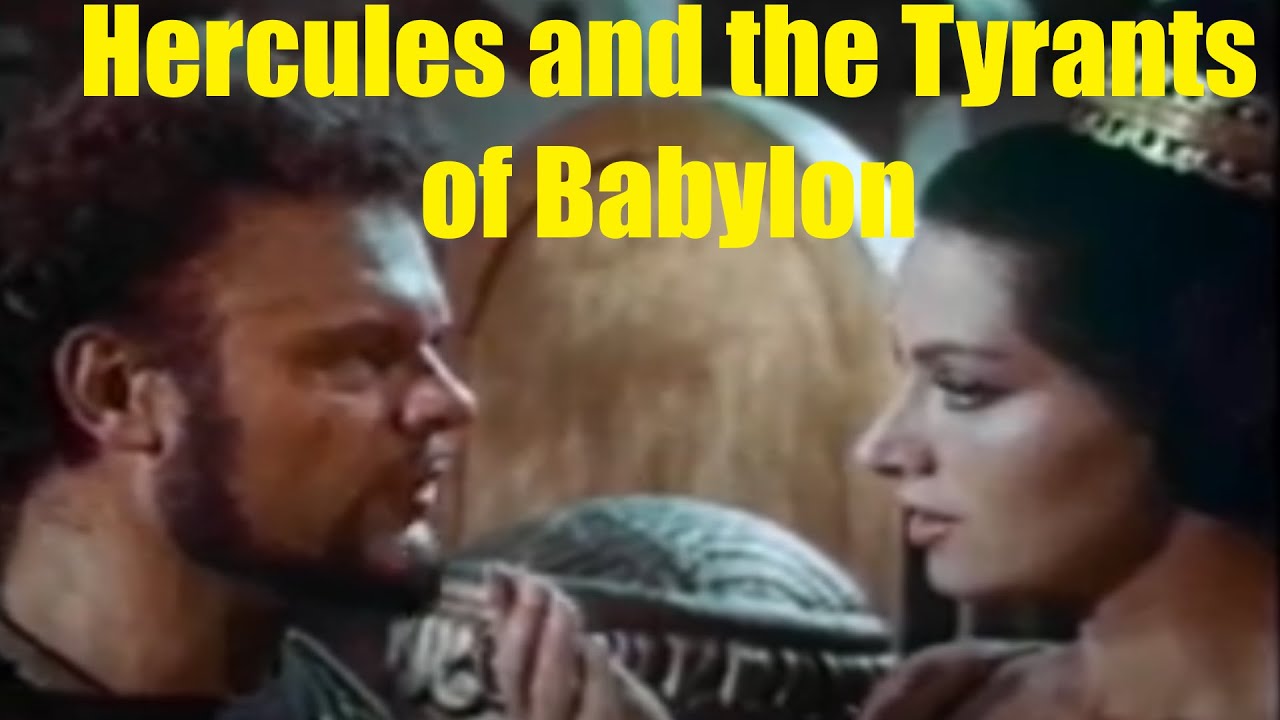 Hercules and the Tyrants of Babylon 1964 Peter Lupus Helga Liné Mario ...