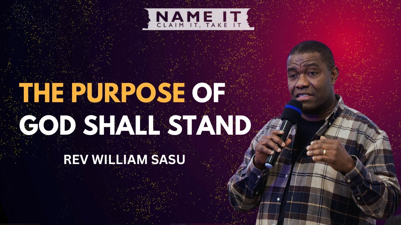 The Purpose of God Shall Stand, The Name It Claim It Take It Prayer ...