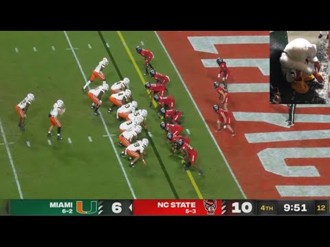 Immediate Reaction- Miami Chokes Against NC State in another PUTRID ...