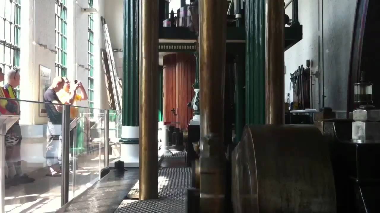 Markfield Steam Beam Engine - YouTube