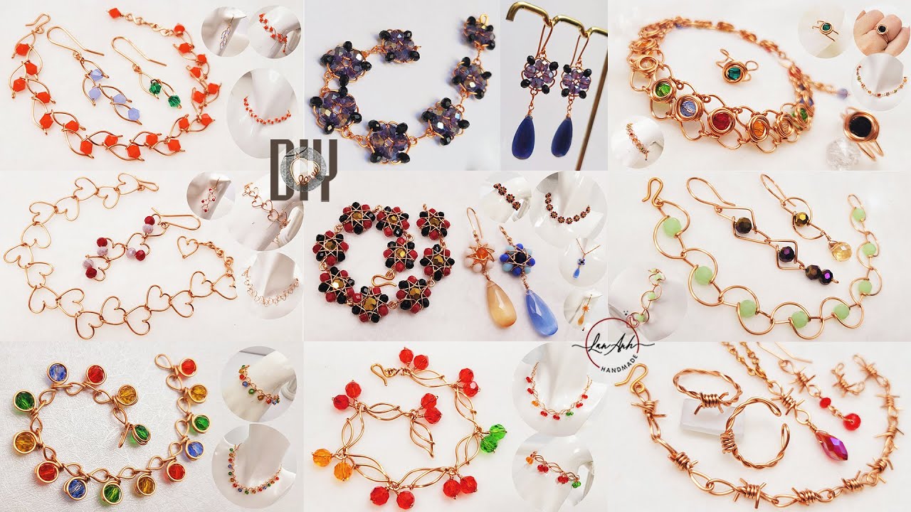 Making simple beads bracelet | 9 Chain link pattern to make at home ...