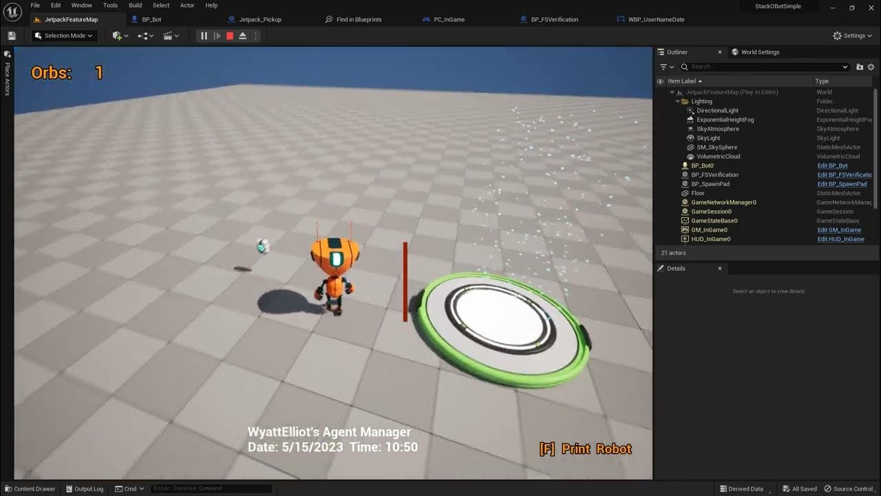 Unreal Engine 5 | Jetpack Pickup - YouTube