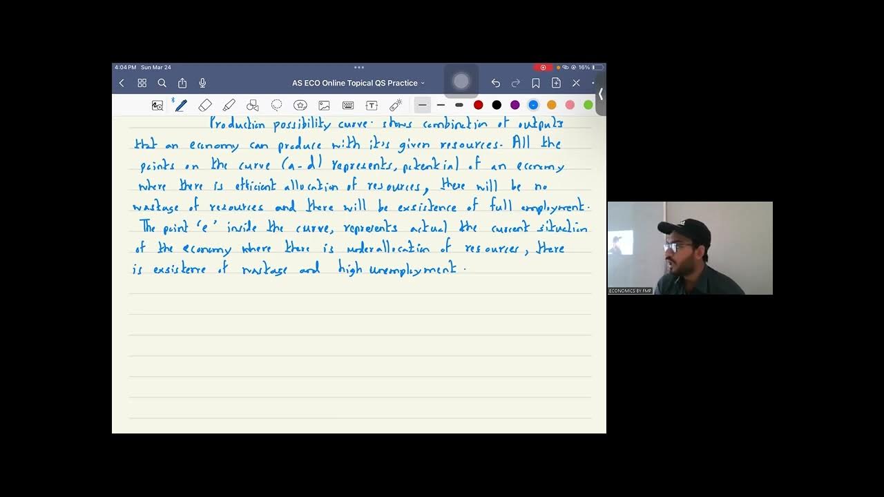 Basic Economic Problem Topical Question Part 4 ( How to solve 8 Marker ...