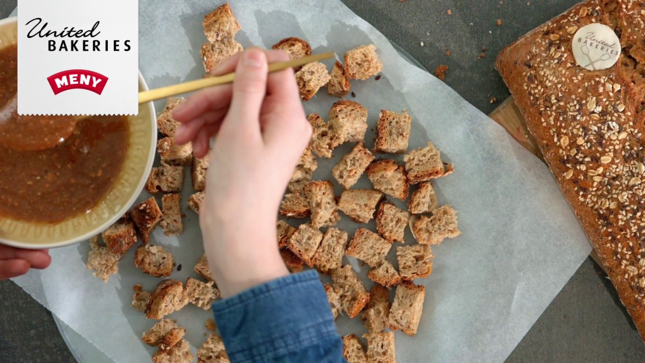 Frokostkrutonger fra United Bakeries - YouTube
