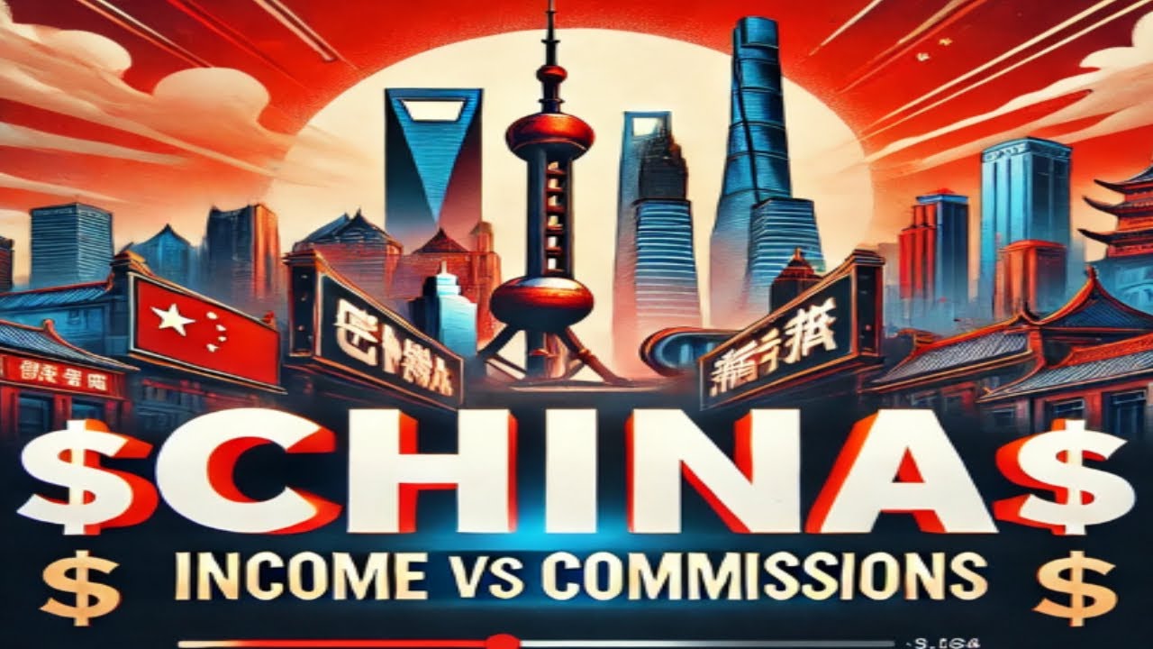 China Income VS 💵💼 $25 Commissions - YouTube