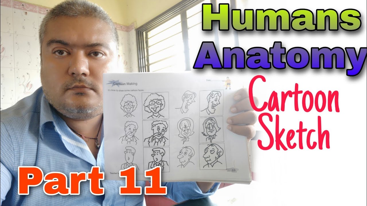 Online Drawing Class: How to draw cartoon sketch animation Part 11 ...