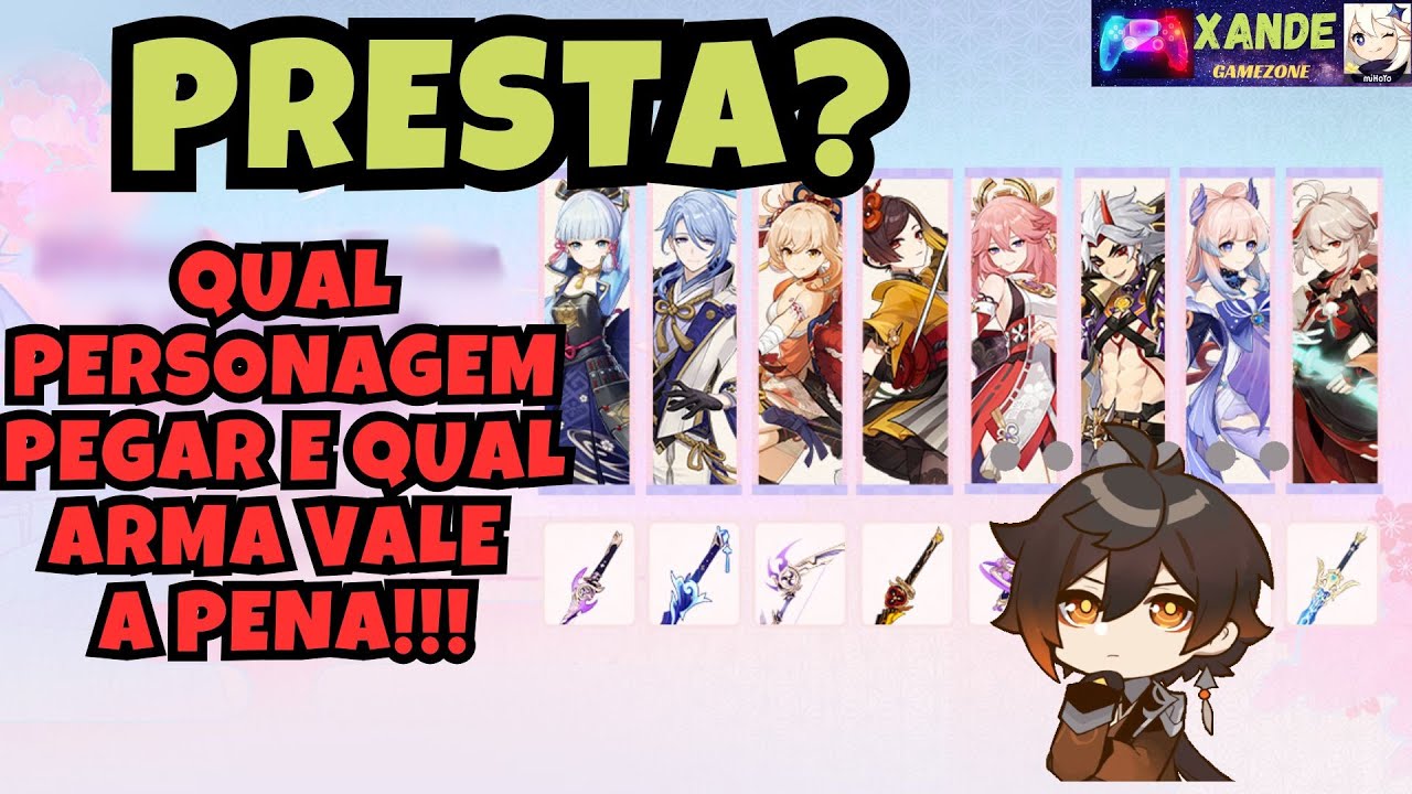Presta Quem Pegar Banner No Regional De Inazuma Genshin Youtube
