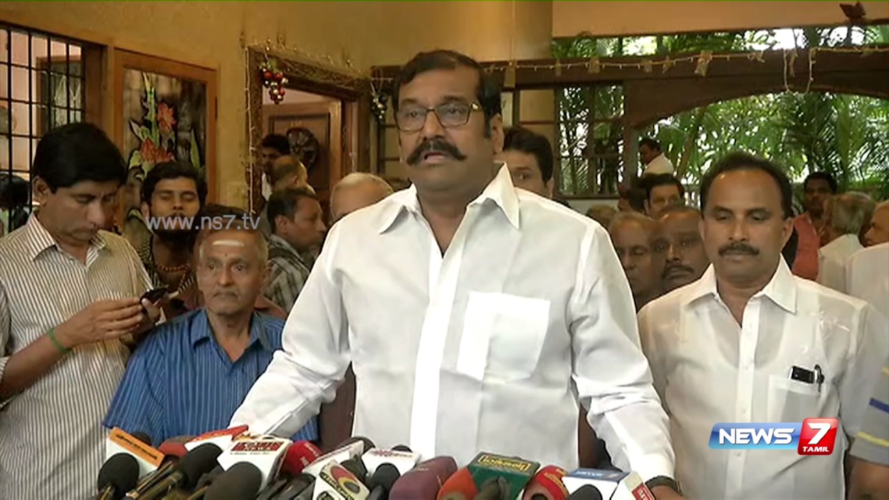 Actor Napoleon speaks about Cho Ramaswamy | News7 Tamil - YouTube