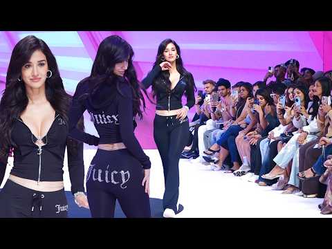 Disha Patani Ramp Walks For Bagline Juicy Couture At Bombay Times Fashion Week 2026