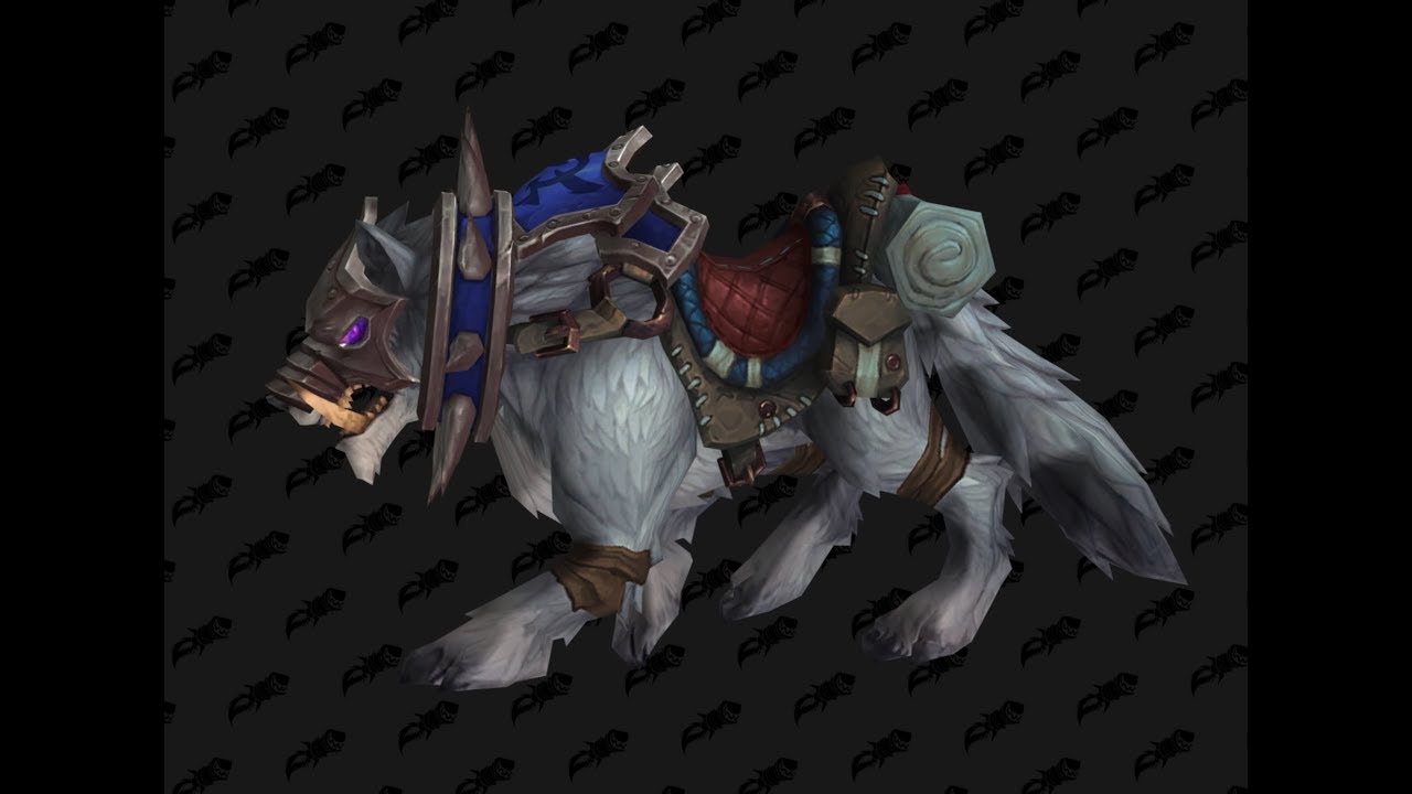 Frostwolf Snarler mount - 15th anniversary event reward - YouTube