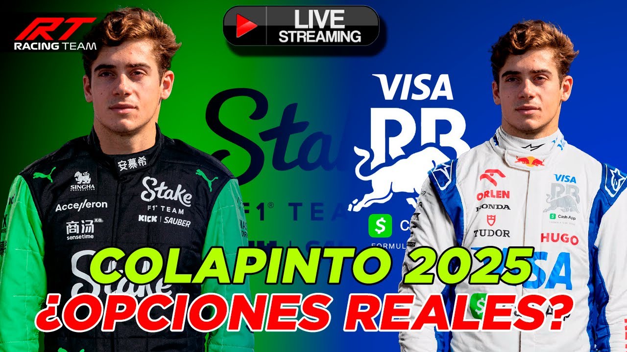 🔴 EN VIVO | FRANCO COLAPINTO MARAVILLA en F1 ¿OPCIONES REALES en 2025 ...