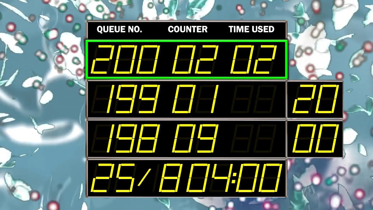 BCG 20 Minutes Countdown (Queue Call Center 200 Cust, 9 Counters) Remix ...