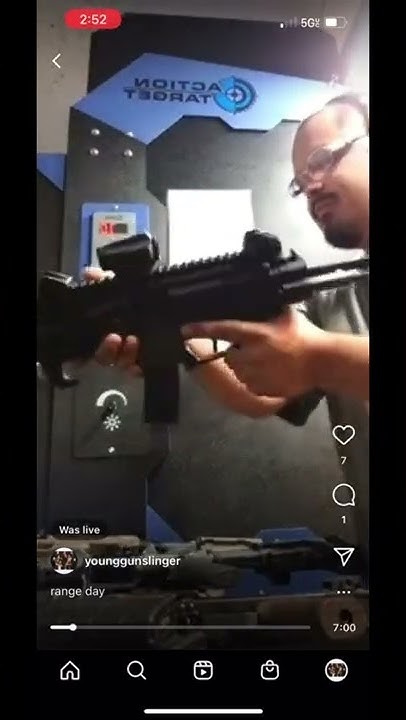 SHOOTING CZ SCORPION EVO 3s1 WITH FLAT FRANKLIN ARMORY BINARY TRIGGER @ Range at Austin - YouTube