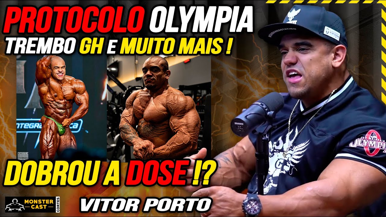 PROTOCOLO VITOR PORTO TOP 5 OLYMPIA 212 ! DOSES DE GH REVELADAS OFF E ...