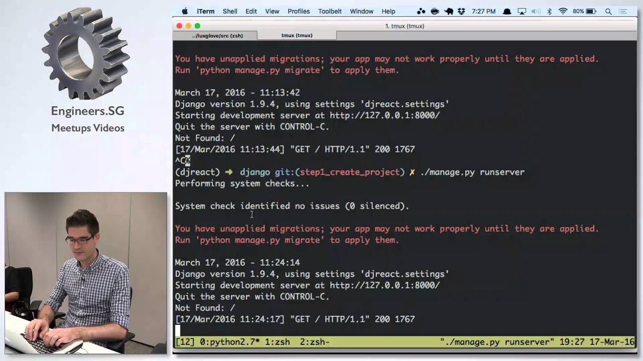 Django Reactjs Workshop Pyladies Singapore Youtube